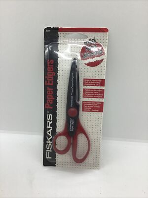 Fiskars - Paper Edger - Scissors - Heartbeat - #9208 | eBay