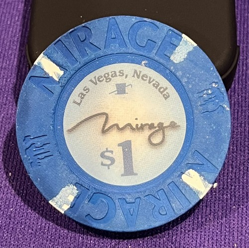 Mirage Hotel & Casino $1 Las Vegas Poker Chip RARE | eBay