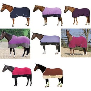 SAXON FLEECE COOLER/TRAVEL/STABLE SHEET STANDARD NECK HORSE/PONY RUG | eBay