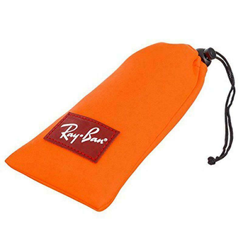 NEW RAY-BAN EYEGLASSES SUNGLASSES OPTICAL POUCH ORANGE CASE ONLY | eBay
