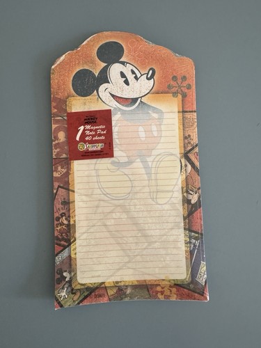 Sealed Magnetic Mickey Disney Notepad VTG 90s | eBay