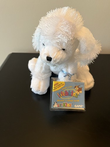 NWT Ganz Webkinz Lil’Kinz White Poodle New Unused Sealed Code lil Kinz ...