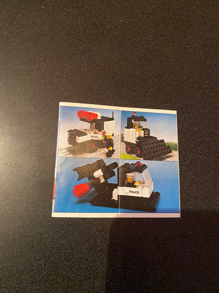 Vintage LEGO Set 6681 Police Van Instructions Only. | eBay