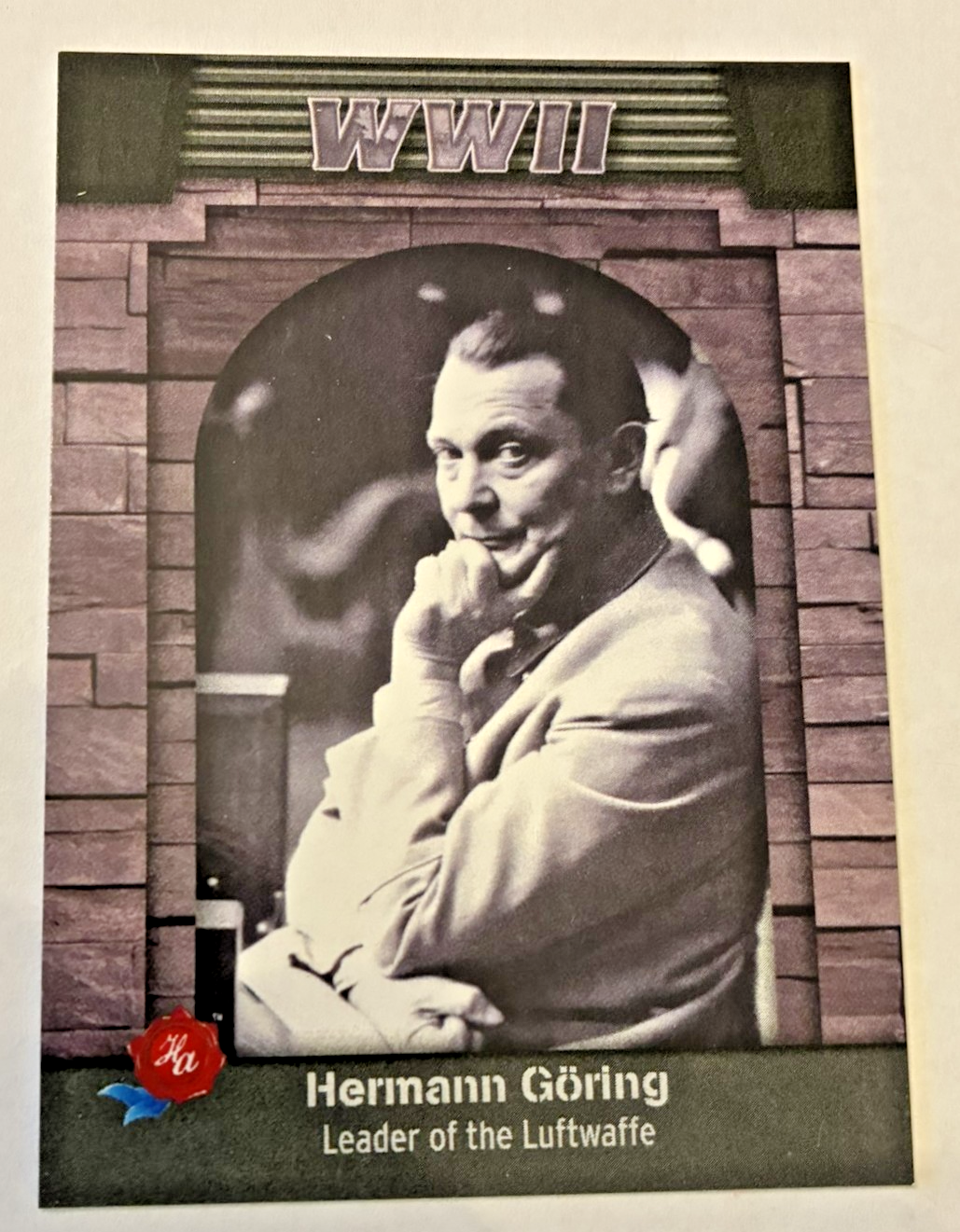 Herman Goring 2025 Historic Autographs WW2, Redemption Card, 1 of 500 ...