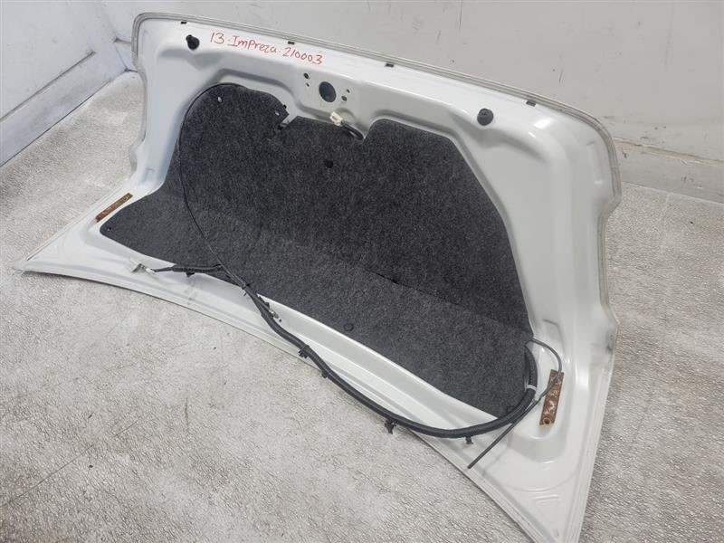 2012-2014 Subaru Impreza Sedan Trunk Deck Lid - Satin White | eBay