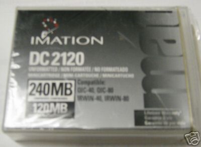IMATION DC2120 DATA CARTRIDGE 120MB / 240MB NEW | eBay