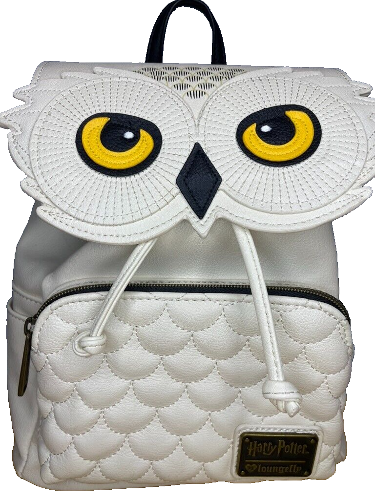 Loungefly Harry Potter Hedwig Faux Leather Mini Backpack Standard ...