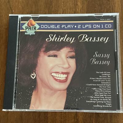 Sassy Bassey by Shirley Bassey (CD, 1991, Pair) 88826105727| eBay