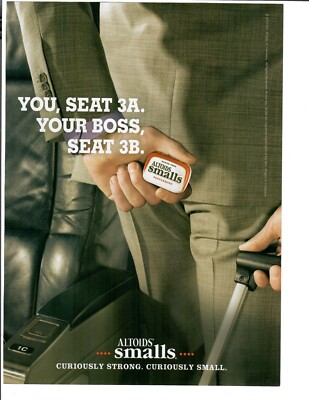 2010 Print Ad Altoids Smalls Seriously Strong Curiously Small Breath ...