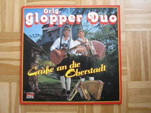 LP / GLOPPER-DUO GRÜSSE AN DIE OBERSTADT / SCHWEIZ PRESSUNG / RARITÄT ...