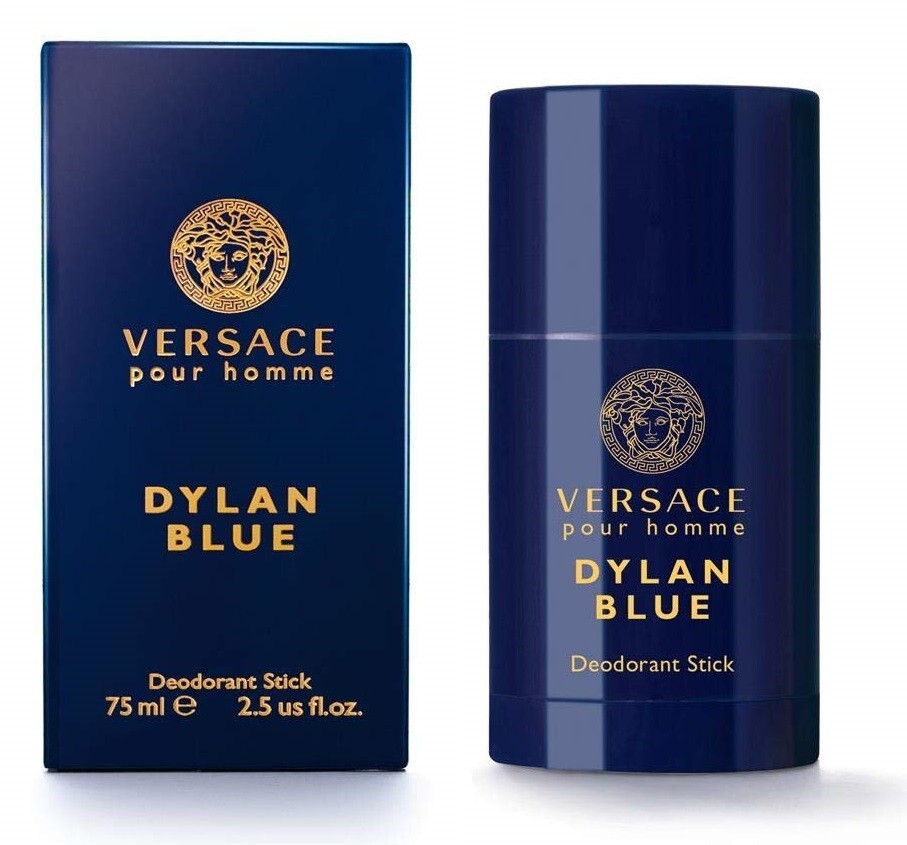 VERSACE DYLAN BLUE by Versace for Men Deodorant Stick 2.5 oz 75 ml NEW ...