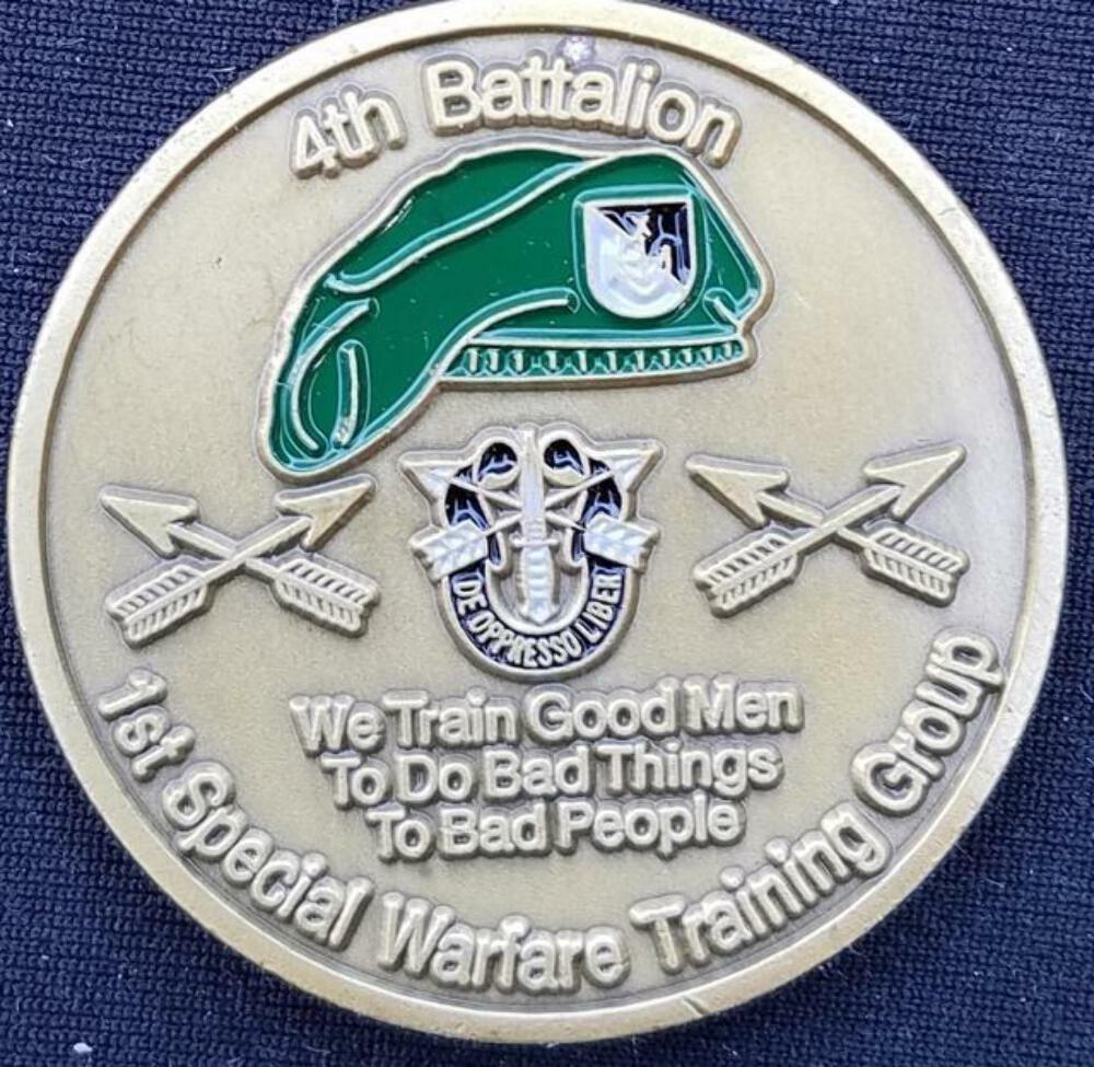 USAJFKSWCS 4/1 SWTG(A) SFQC US Army John F Kennedy Special Warfare ...