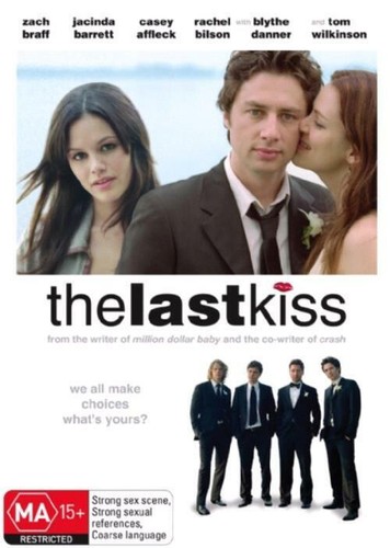 The Last Kiss DVD Zach Braff - Rachel Bilson - Casey Affleck - FREE ...