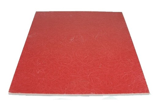 GPO3 Electrical Red Fiberglass Sheet 1/16" Thick x 24.0" Wide x 24.0 ...