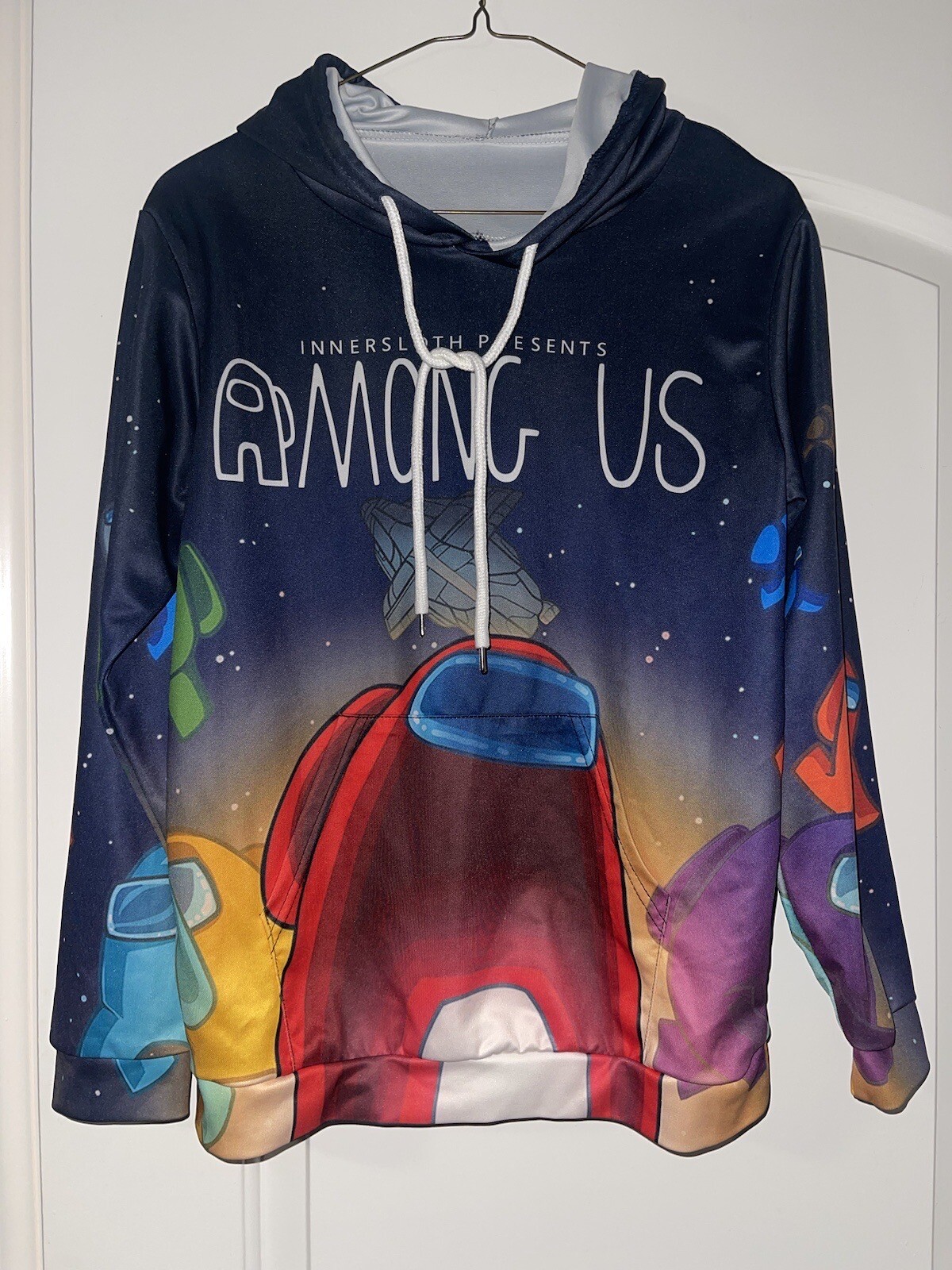 Innersloth Presents Among Us Video Game Pullover Hood… - Gem