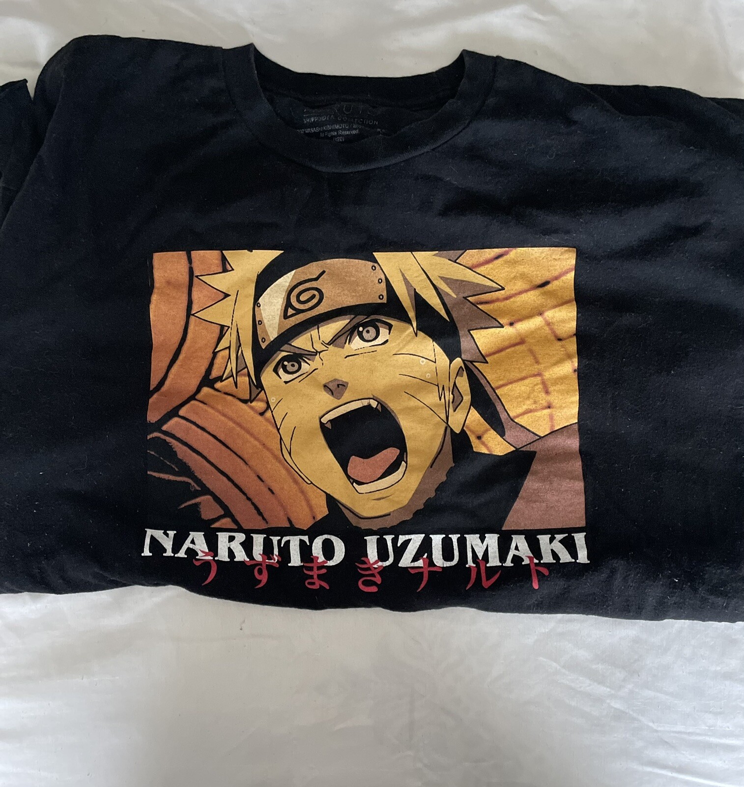 Naruto Shippuden Collection Naruto Uzumaki Yell Men’s… - Gem