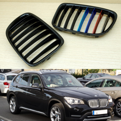 2009~2014 For BMW E84 X1 5DR SUV Metal Style Shiny Black M-color Front ...