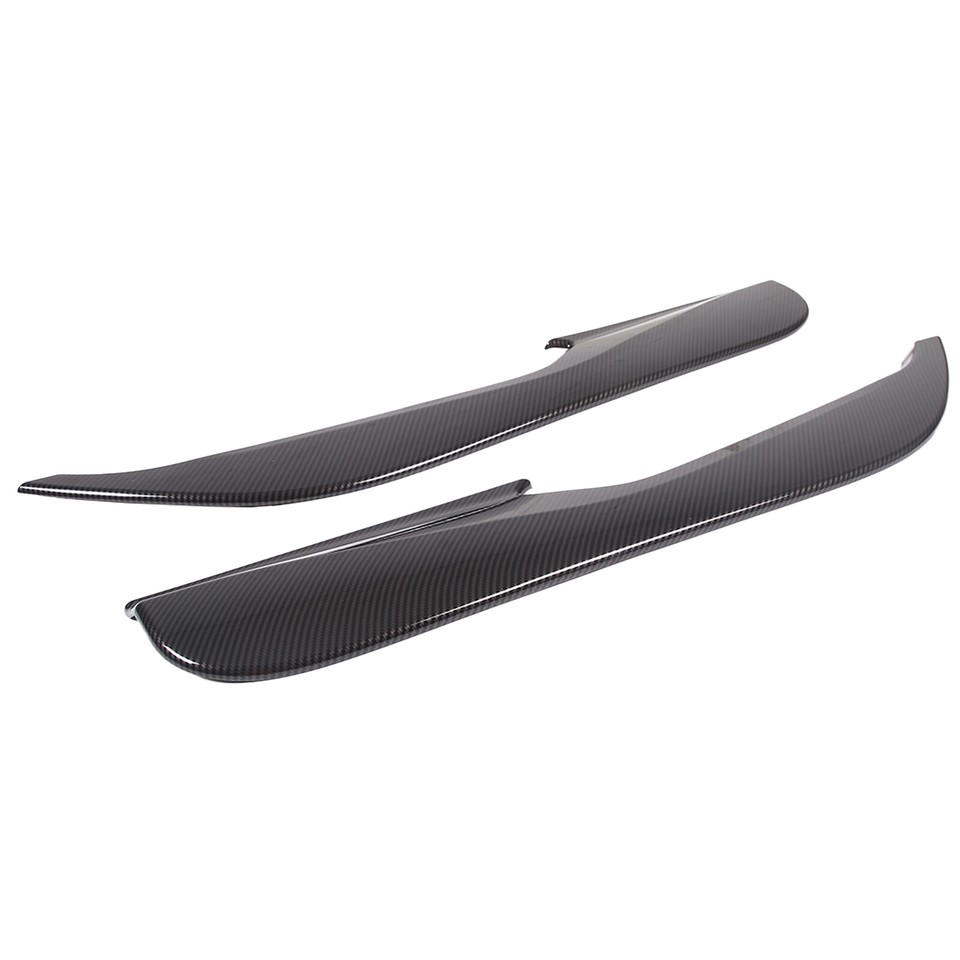 Carbon fiber ABS Car Door Bottom Anti Kick Trim Cover Fits Corvette C8 ...