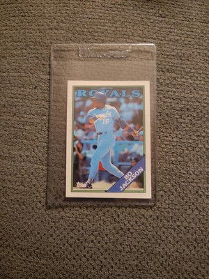 1988 Topps - Bo Jackson #750 Error Card Rare 9/10 | eBay