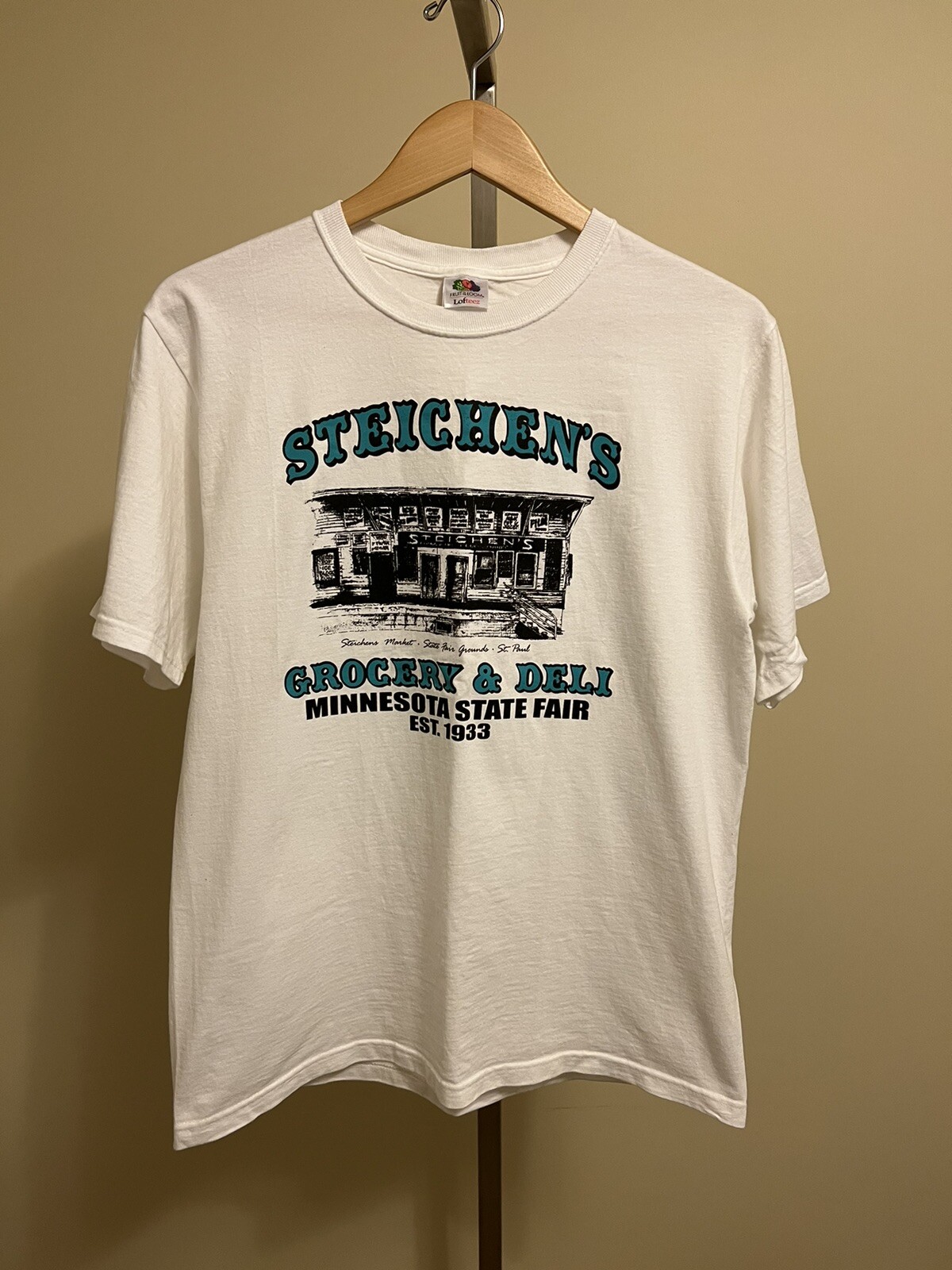 Steichens Grocery & Deli MN State Fair White T Shirt … - Gem