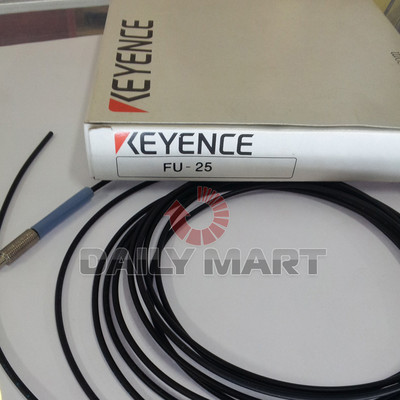NEW Keyence FU-25 FU25 Diffuse Reflective Fiber Optic Sensor Unit, FREE ...