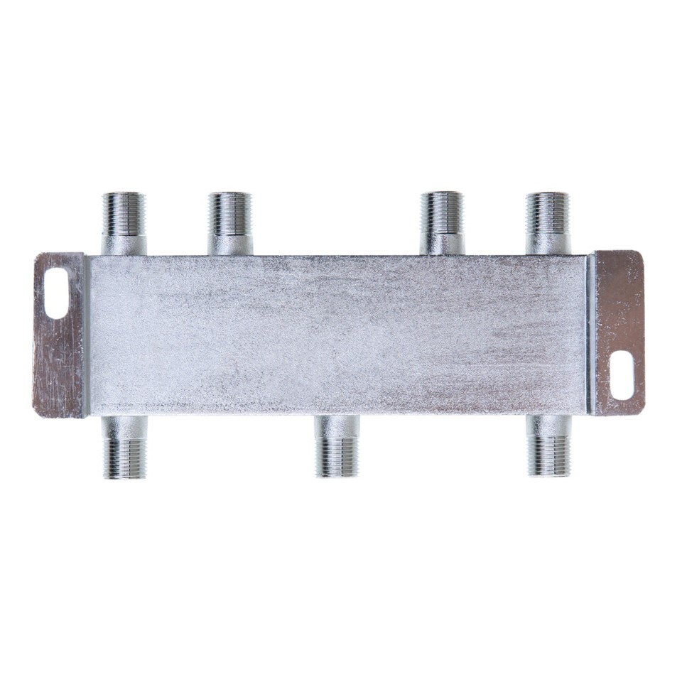 6-Way Coaxial Cable Splitter 5-2300 MHz for RG6 RG59 TV Antenna Multi ...