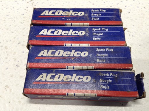NEW 4 Pack Genuine GM ACDelco Spark Plugs R44T | eBay