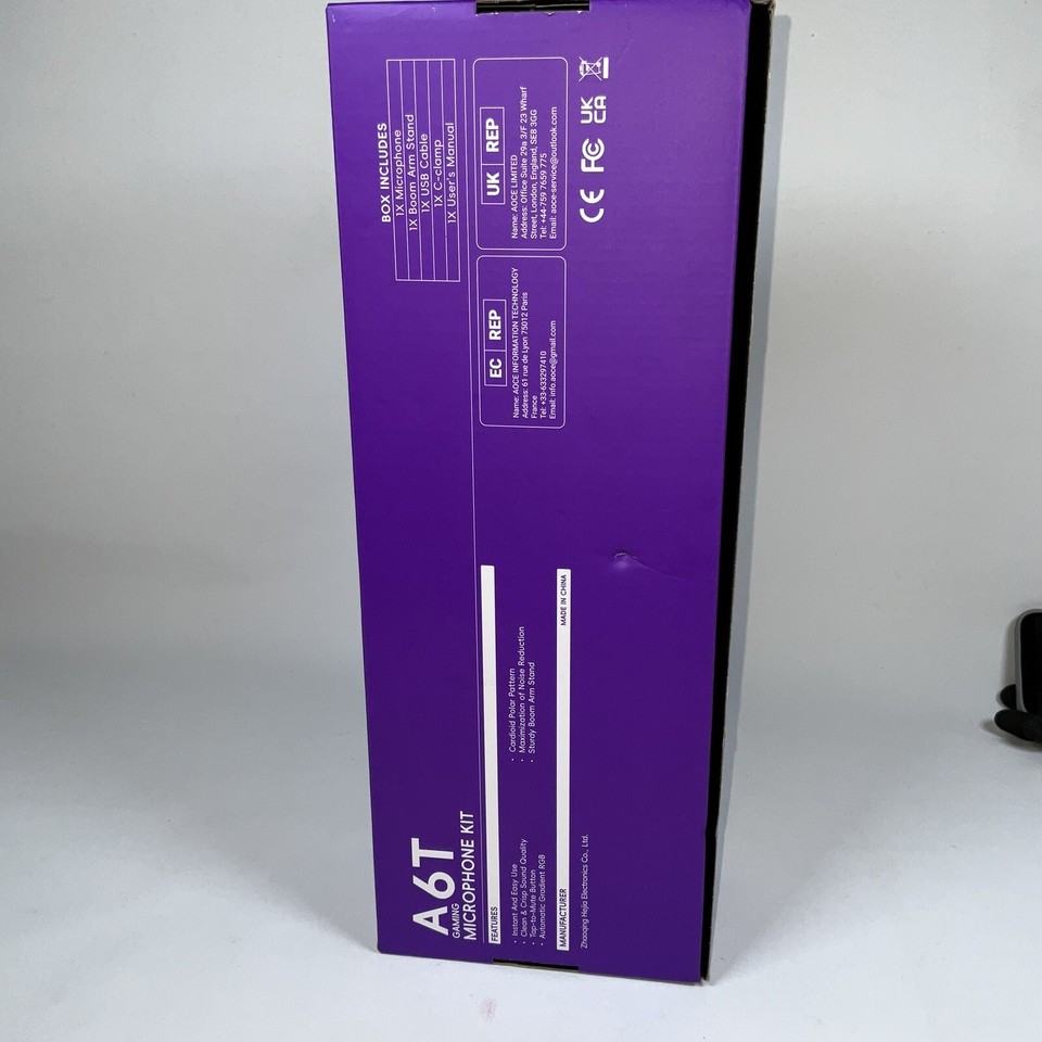 FIFINE Ampligame A6T Gaming PC USB Microphone Kit NEW | eBay