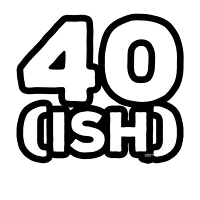 2 x Large Car Stickers 40 ish Decal Bumper Boat Bike Truck Laptop ...