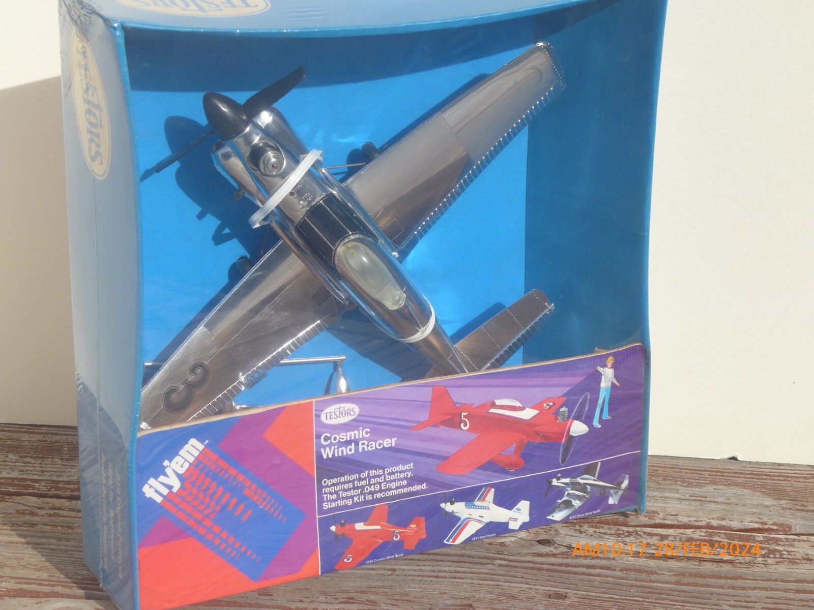 Testors FLYEM, Engine Powered Cosmic Wind Racer, "A RARE COLLECTABLE ...