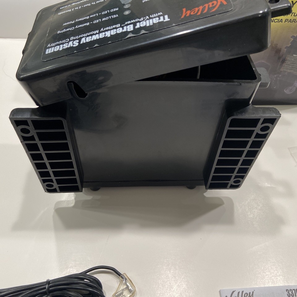 Trailer Break Away Switch & 12v Battery Box Engager Breakaway System RV ...