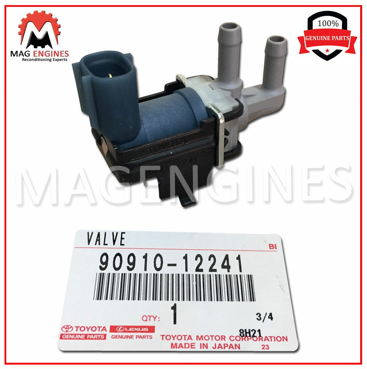 90910-12241 GENUINE OEM DUTY VACUUM SWITCHING VALVE 9091012241 | eBay UK