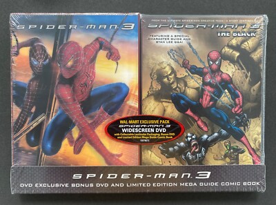 SPIDER-MAN 3 WALMART EXCULUSIVE PACK DVD, BONUS DVD & COMIC BOOK ...