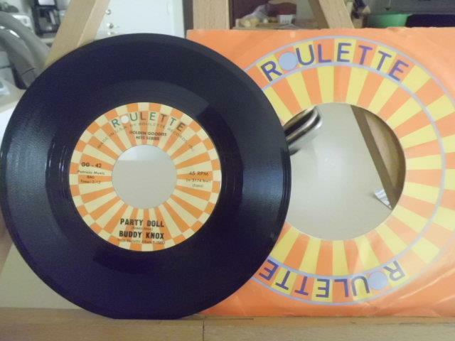 BUDDY KNOX - Party Doll/Rock Your Little Baby To Sleep ROULETTE 45 ...