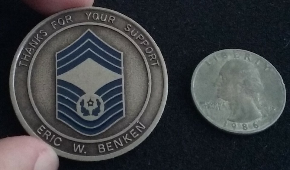 NEVER SEEN Chief Master Sergeant of the Air Force Benken CMSAF US ...