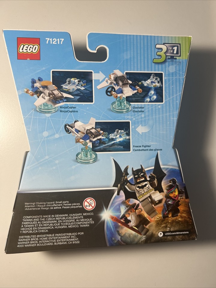 LEGO Dimensions Fun Pack - Ninjago (Zane and NinjaCopter) Brand New ...