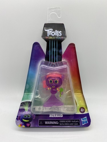 Dreamworks Trolls World Tour Mermaid Collectible Doll With Microphone ...