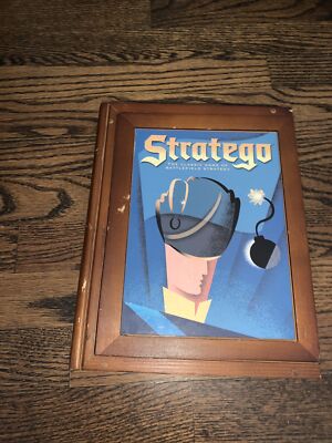 Stratego Collection Book Shelf Edition Wooden Box Board Game 2005 | eBay
