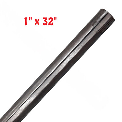 1" x 32" Live Axle with 1/4" Keyway Go Kart, Drift Trike, Mini Bike ...