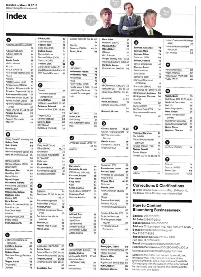 Bloomberg Businessweek Magazine Twitter German Website Copy Machine Dan ...