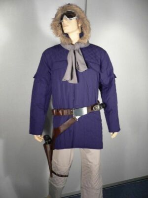 Han Solo Hoth Rebel Trooper Hooded Jacket & Pants Costume + free Yavin ...