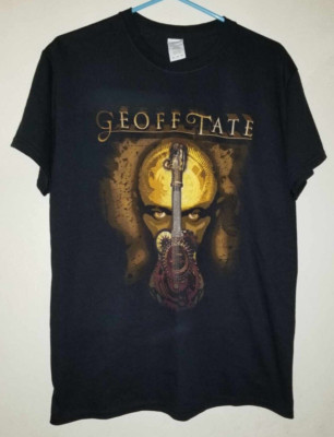 Geoff Tate of Queensryche 2017 Concert Tour Band Shirt Sz M Double ...