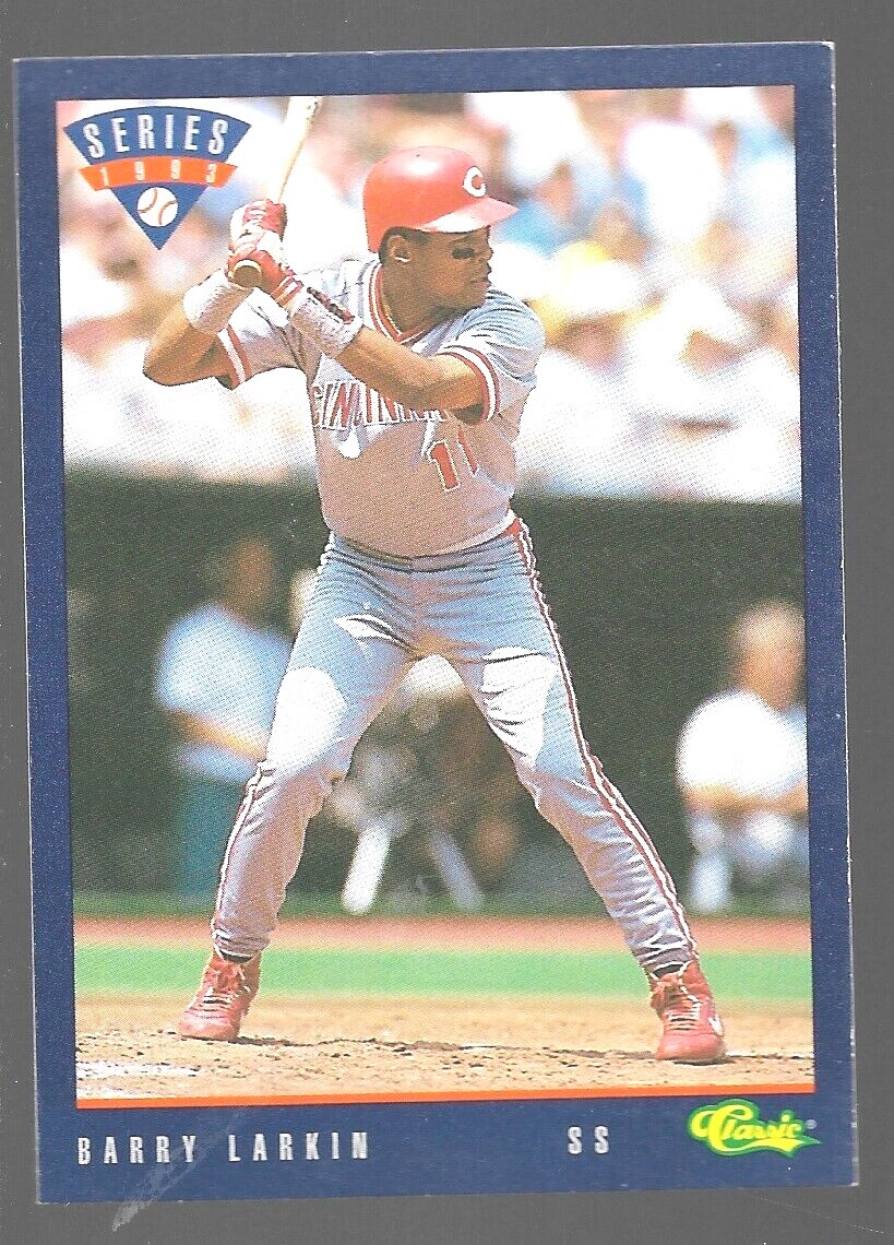 1993 Series Classic Barry Larkin T52 Trivia Game Cincinnati Reds | eBay