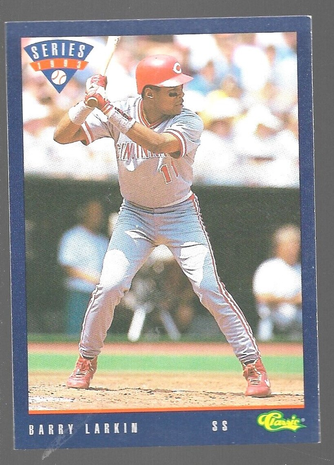 1993 Series Classic Barry Larkin T52 Trivia Game Cincinnati Reds | eBay