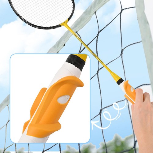 Badminton Grip Aid Badminton Trainer Racket Handle Isolator Accessories ...