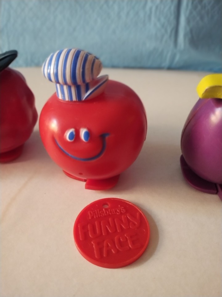 Vtg Pillsbury Funny Face Ramp Walkers 1971 Grape Cherry Orange ...