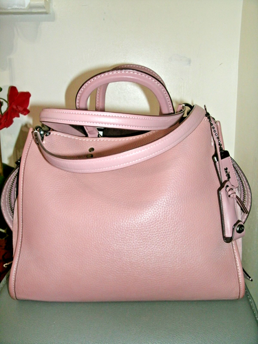 Coach Rouge Dusty Rose 31 No. 23755 Gorgous Medium Leather Satchel ...