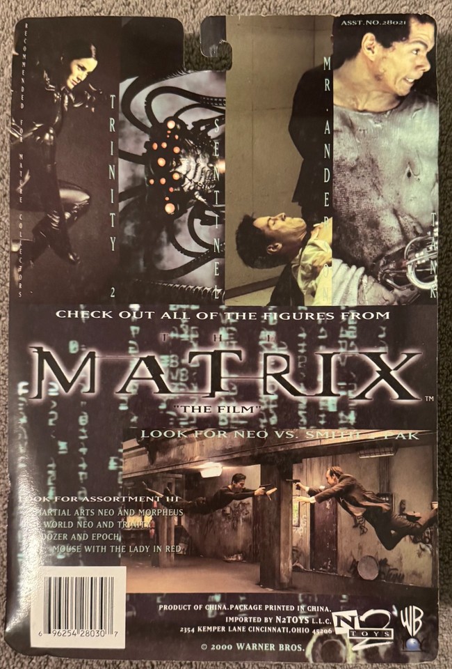 THE MATRIX - Sentinel Figure, 2000 NIB: FREE SHIPPING | eBay