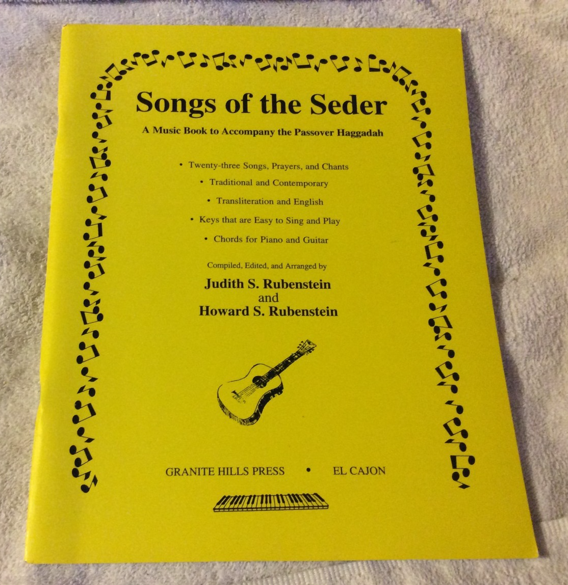Songs of the Seder A Music Book to Accompany the Passover Haggadah ...