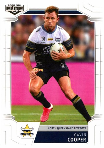 2020 NORTH QUEENSLAND COWBOYS NRL Card GAVIN COOPER Elite | eBay Australia